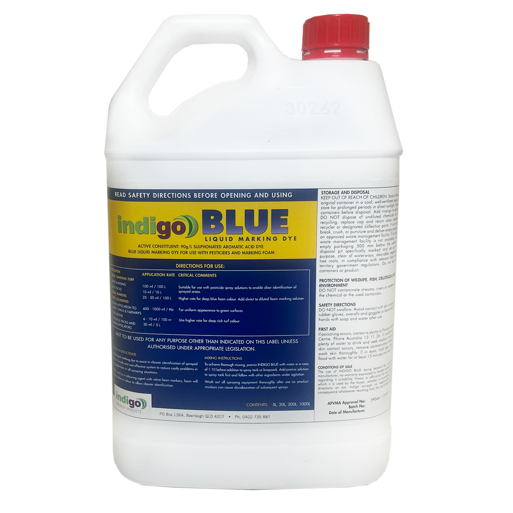 Marking Dye for Herbicides - Indigo Blue Spray Marking Dye