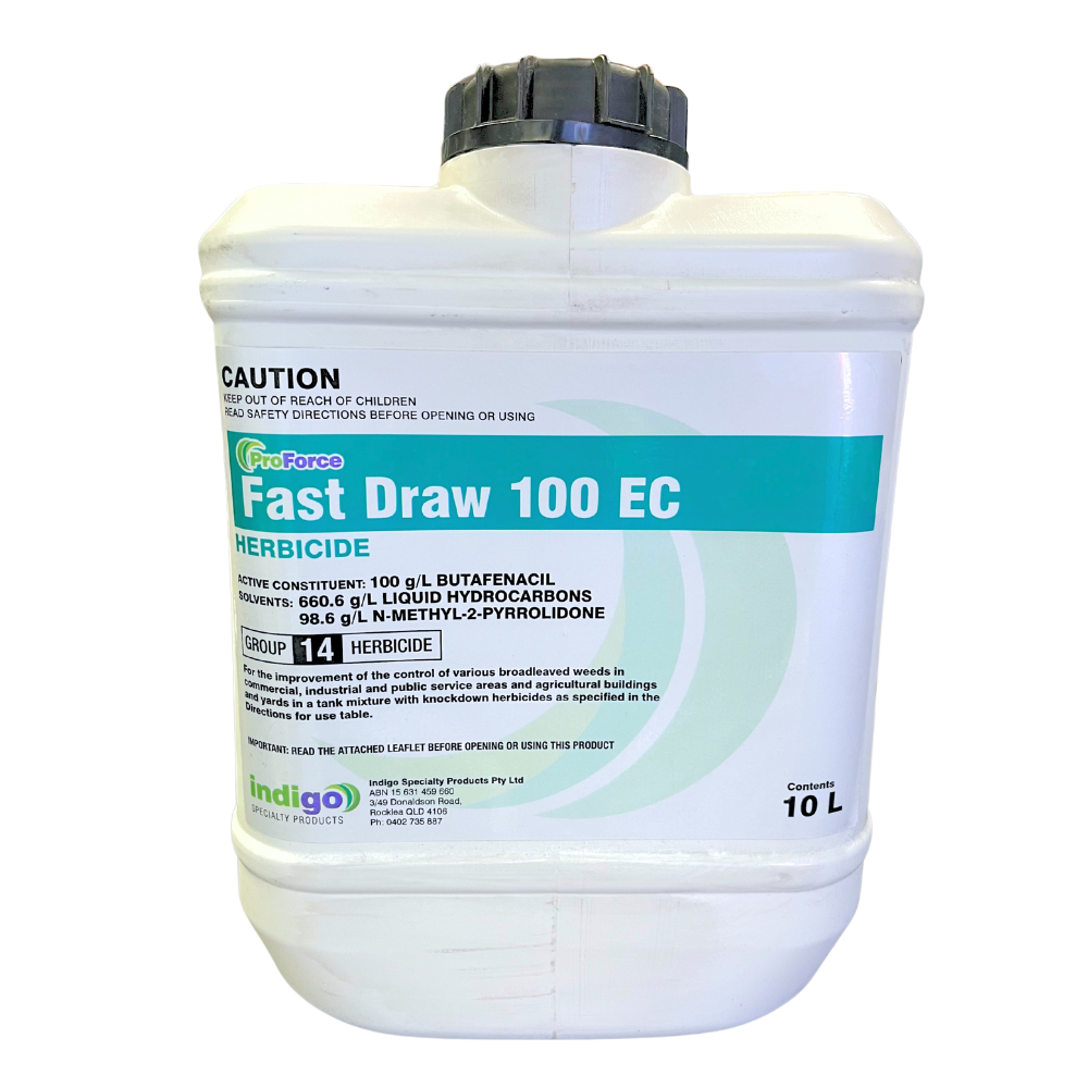 Indigo Fast Draw 100EC Herbicide. Butafenacil